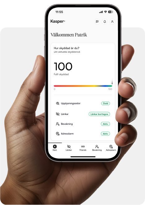 Kasper – Dölj dina uppgifter på nätet
